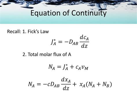 PPT Equation Of Continuity PowerPoint Presentation Free Download ID