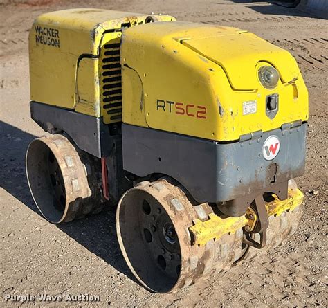 Wacker Neuson Rtsc2 Trench Compactor In Rapid City Sd Item La9569 Sold Purple Wave