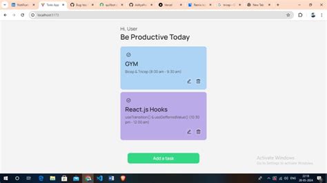 Aditya Naida On Linkedin I Built A Simple To Do App To Explore The