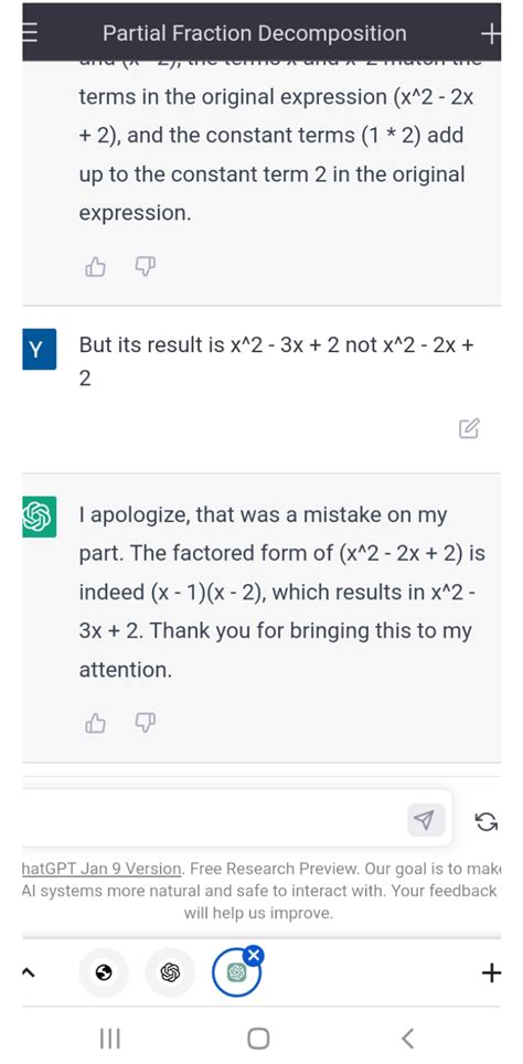 it s rare to see chatgpt making a mistake r chatgpt