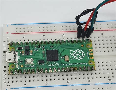 Switch Button And Raspberry PI Pico Wiring And MicroPython Code