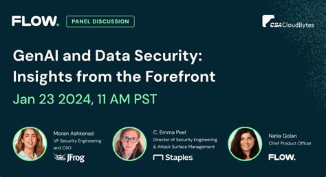 Flow Security On Linkedin Genai And Data Security Insights From The Forefront