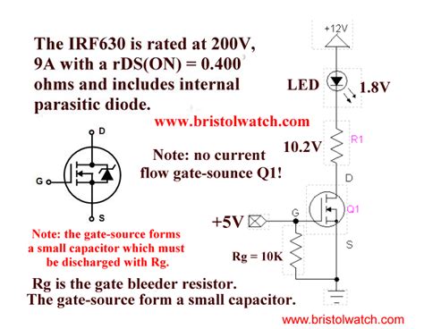 Brilliant N Channel Mosfet Switch Circuit Diagram Pin Round Trailer Connector V V Motor