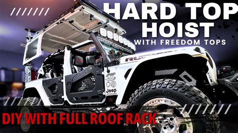 Jeep Jl Wrangler Hard Top Hoist Diy Roof Hanger For Hardtop With Full