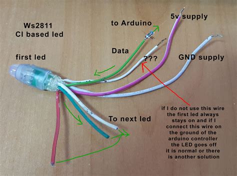 Control 200 Ws2811 Rgb Led By Arduino Leds And Multiplexing Arduino Forum