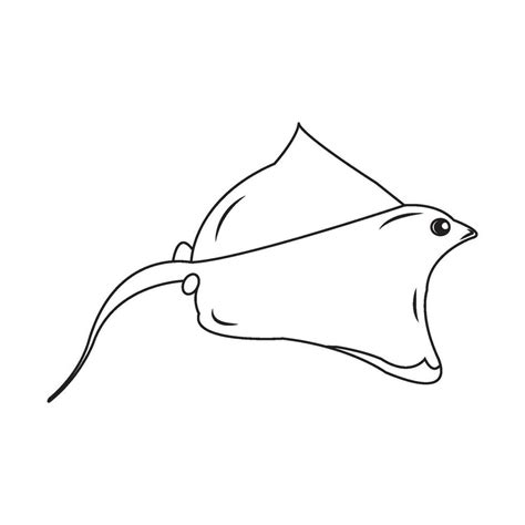 Stingray Icon Design 46007785 Vector Art At Vecteezy