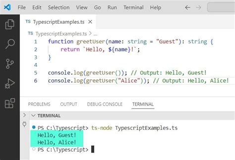 Typescript Functions Python Guides
