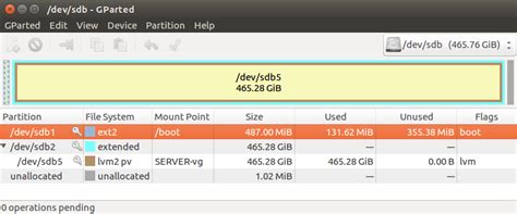 Server LVM Root 100 Usage Ask Ubuntu