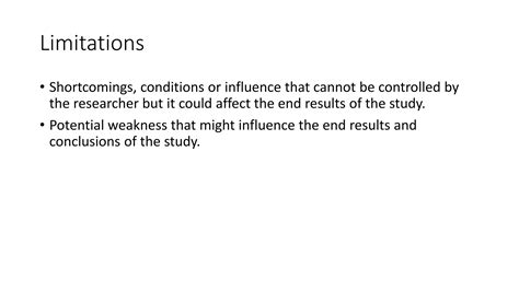 Scope Limitation And Delimitation Pptx Scope Limitation And Delimitation Pptx