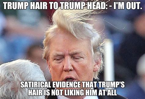 Trumps Hair Its Alive Its Alive Imgflip
