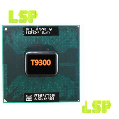 Procesador Intel Core 2 Duo T9300 Slaqg Slayy Para Ordenador Portátil 2 5 Ghz Doble Núcleo