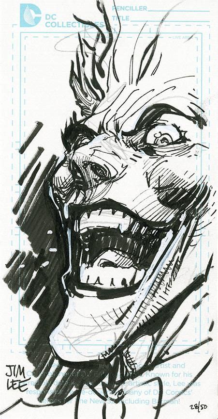 Tumblr Jim Lee Joker Jim Lee Faces Joker Comic Drawing