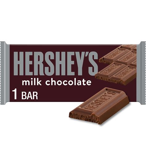Hersheys Milk Chocolate Full Size Candy Bar 155 Oz