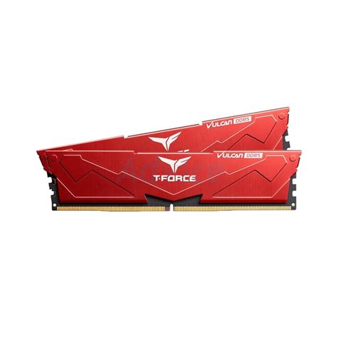Ram Ddr5 5200 32gb 16gbx2 Team Vulcan Red Flrd532g5200hc40cdc01 Shopee Thailand