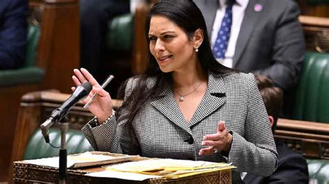 Mp Priti Patel Stands In Support Of India In The British Parliament