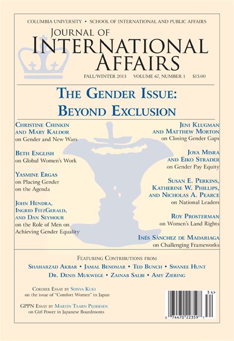 The Gender Issue Beyond Exclusion Jia Sipa