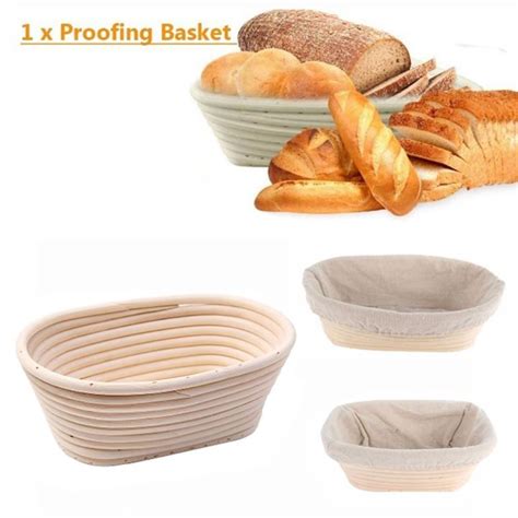 Zhitty Oval Mass Proofing Handmade Bread Fermentation Liner Baskets