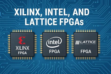 comparison of xilinx intel and lattice fpgas