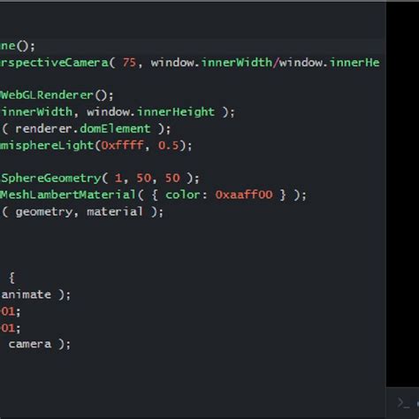 The Source Code And The Result Of A Simple Programme Running In Three