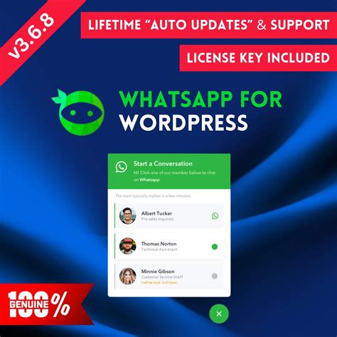 Whatsapp Chat For Wordpress Integrate Whatsapp Experience
