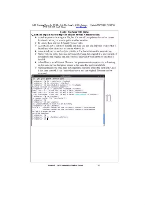 Liit Tyit Sem 5 Linux Unit 1 2018 Most Important Questions With Answers