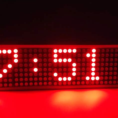 Iot Matrix Clock Hackaday Io