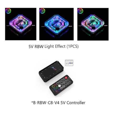 Bykski Cpu Water Block Compatible Ryzen 753am4 Grandado