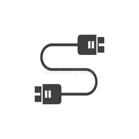 Database Server Plug In Vector Icon Element Of Data For Mobile