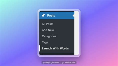 Plugin Development How To Add Custom Menu Items To The Wordpress Admin Settings Dlx Plugins