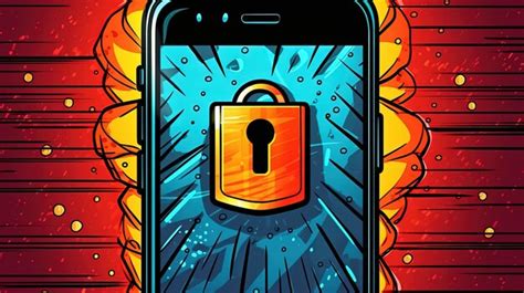 Premium Ai Image Mobile Device Security Concept Fantasy Concept
