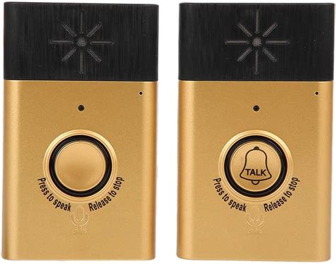 Sonew Portable Voice Intercom Two Way Talk Doorbell Mobile Indoor Outdoor Chime System For Home