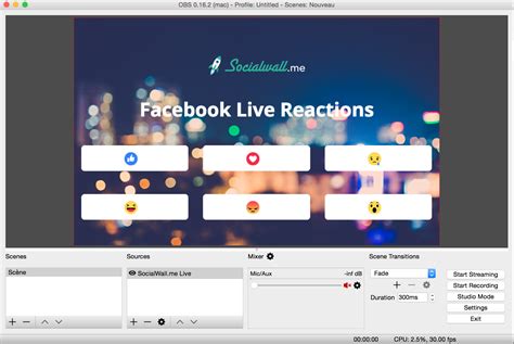 Capture And Stream In Real Time Facebook Live Reactions Socialwallme