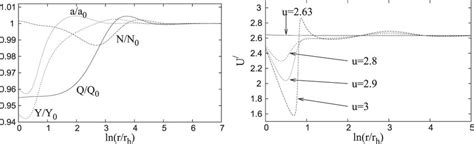 Left Example Of Metric Functions For An Hairy Asymptotically Ads