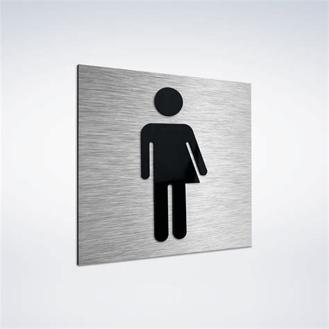 Gender Neutral Restroom Signs Non Binary Bathroom Sign Inclusive Toilet Room Signage