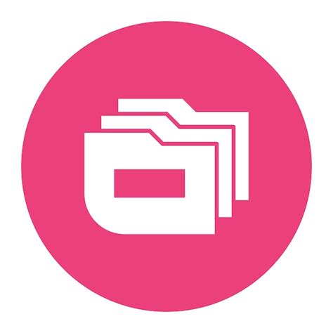 Premium Vector Folders Vector Illustration