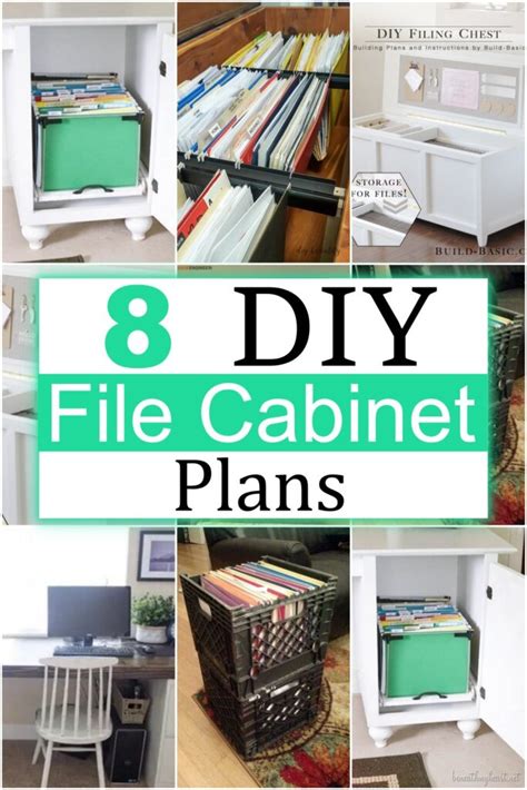 DIY File Cabinet Plans DIY Crafts