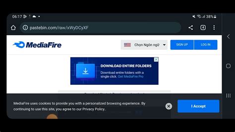 pastebin bị lỗi error youtube