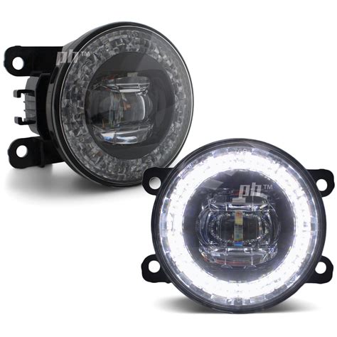 LED Projector Fog Light Kit With HALO fits Ford Falcon FG FG-X XR6 XR8 ...