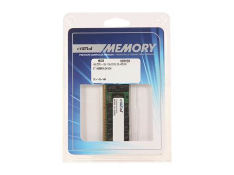 Crucial 16gb Ecc Registered Ddr3 1333 Pc3 10600 Server Memory Model Ct16g3ersld41339