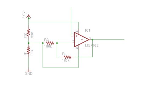 non inverting op amp offset output iverx