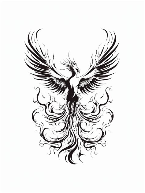 Pheonix Rising Image Of The Pheonix Bird Rising From The Ashes Png Svg  Image For Arts