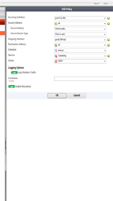 How To Block Application Proxy Vpn Server Fortinet Community
