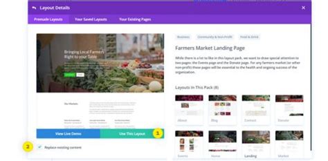 How To Use Divi Layouts Guide Update