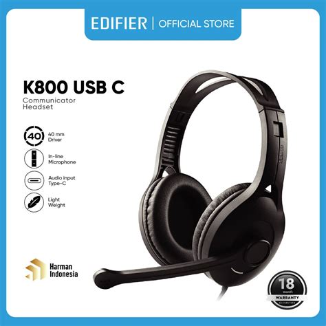 Jual Edifiier K800-USB Communicator Headset | Shopee Indonesia