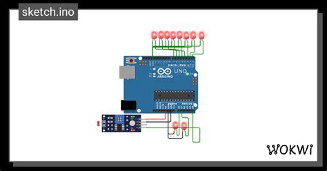 Ldr Sensor Wokwi Esp32 Stm32 Arduino Simulator