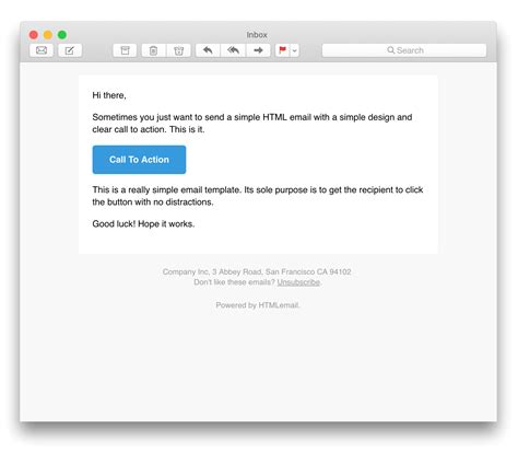 Create An Html Email Template Williamson