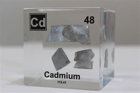 Cadmium Element Cube Engineered Labs