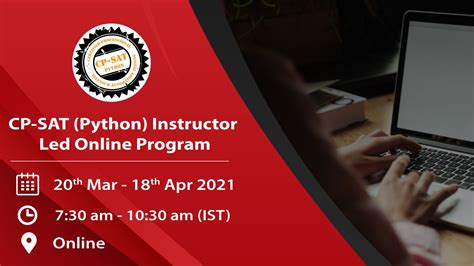 Cp Sat Python Instructor Led Online Program Tickets By Agile Testing Alliance And Devops