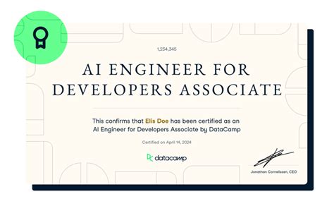 Ai Engineer For Developers Associate Certification Datacamp