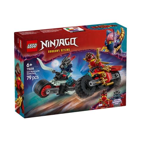 LEGO 71838 NINJAGO Kai S Motorcycle Speed Race Building Toy Set 79 Pieces Shopee Malaysia
